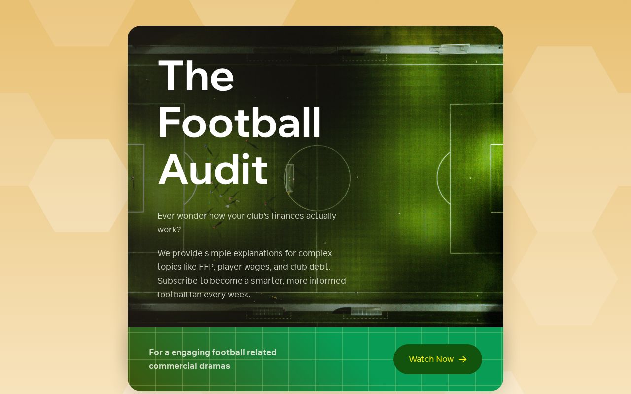 The Football Audit